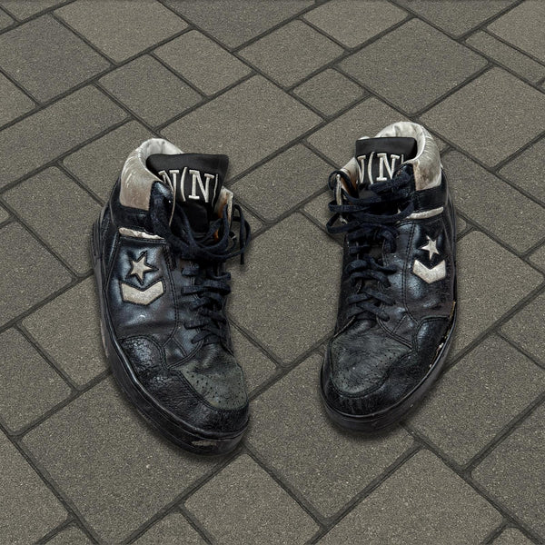 SS06 Number (N)ine Black Converse Weapon Sneakers – Crybynoon Archive